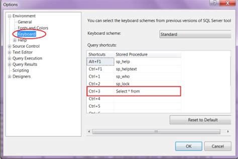 Sql Server Shortcut In Sql Server Management Studio Sql Server Portal