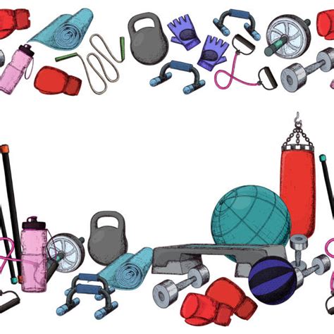 400 Exercise Class Background Stock Illustrations Royalty Free Vector