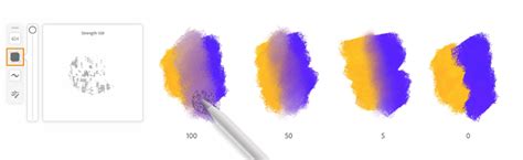Smudge Colors In Adobe Fresco