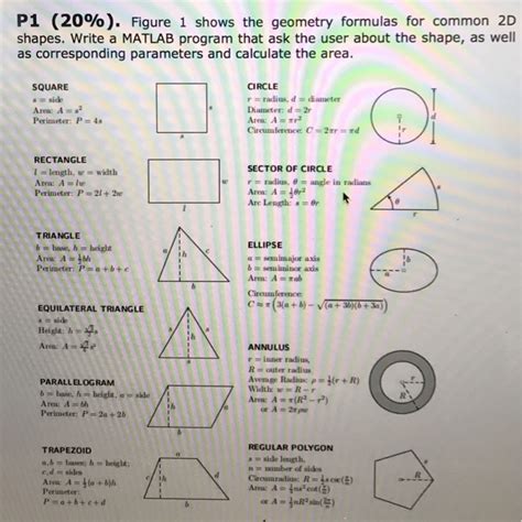p1 20 figure 1 shows the geometry formulas for