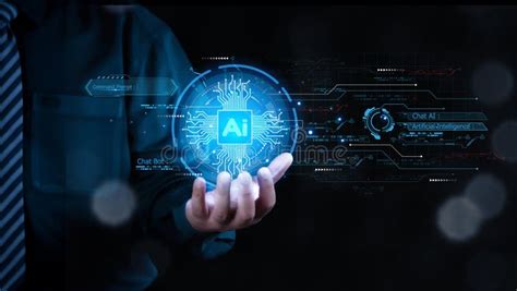 Ai Chat Bot Communicate And Answer Question To Businessman With Smart