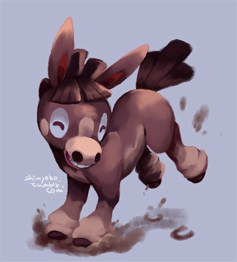 Mudbray Pokemon Drawn By Wanijima Gaburi Danbooru