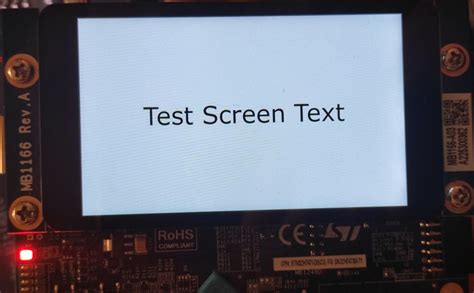 Stm32h747i Disco 16 Bit Color Depth Problem Stmicroelectronics Community