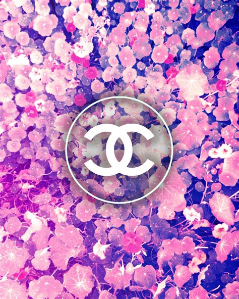 Download Pink Chanel Logo Wallpaper Wallpapers Com