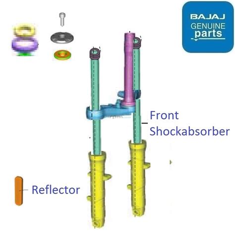 Bajaj Pulsar N250 Single Abs 2021 23 Front Suspension Fork