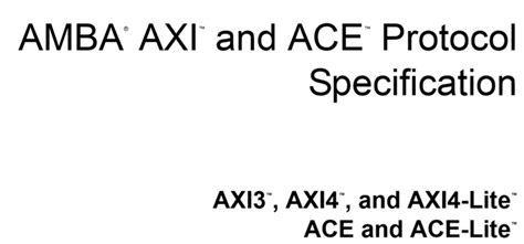 深入 Axi4 总线(二)架构 知乎 深入 Axi4 总线(二)架构 知乎