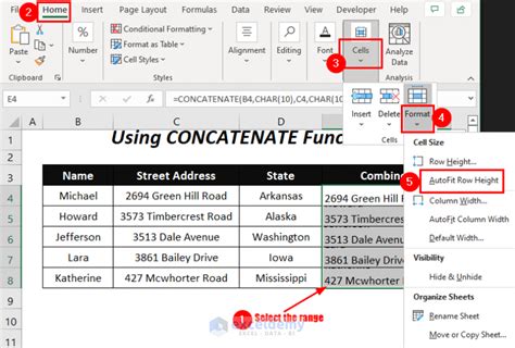 How To Add New Line With CONCATENATE Formula In Excel Ways