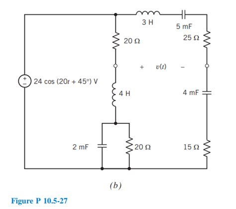 Solved Determine The Steady State Voltage V T And Current I T For Each 1 Answer