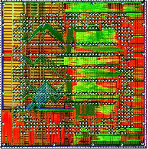 Molecular Expressions Chip Shots Ibm Motorola Integrated Circuits Powerpc 601