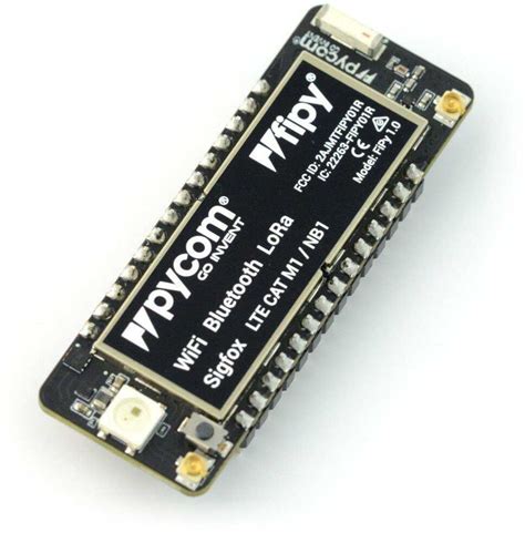 Pycom FiPy ESP32 LoRa Modulis WiFi Bluetooth BLE SigFox LTE