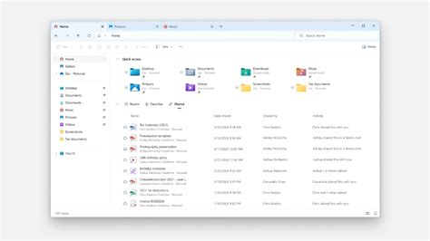 Microsoft Is Testing New Recent Favorites And Shared Tabs In File