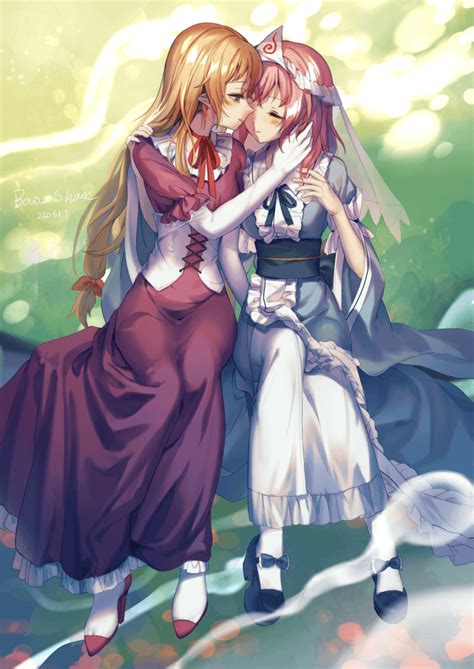 Pointy Eared Yukari Is Pretty New Yukari X Yuyuko Rtouhouyuri