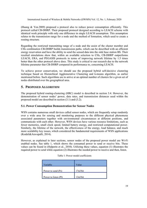 an enhanced hybrid routing and clustering technique for wireless sensor