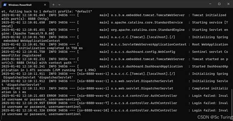 Windows安装sentinel Dashboard Csdn博客