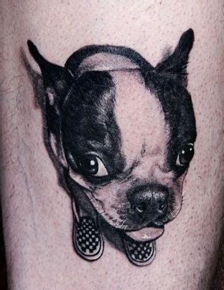 The 10 Coolest Boston Terrier Tattoo Designs In The World Boston
