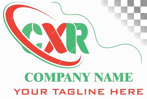Premium Vector Cxr Letter Logo Design