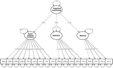 Frontiers Psychometric Properties Of The Cognitive Functioning Self Assessment Scale In
