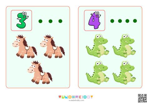 Навчальні картки «Рахунок від 1 до 10 Завантажити або роздрукувати безкоштовно