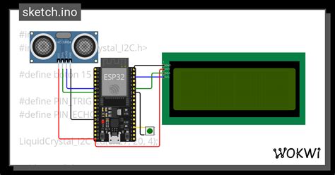 Sensor Hc Sr04 Wokwi Esp32 Stm32 Arduino Simulator