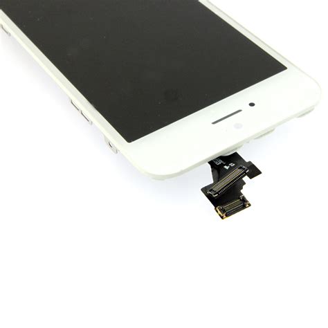LCD Lens Touch Screen Display Digitizer Assembly Replacement For IPhone 5 White EBay