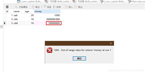 Error 1264 22003 Out Of Range Value For Column ‘totalamount‘ At Row 1out Of Range Value For