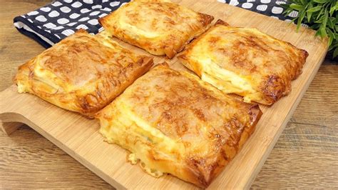 Толкова са вкусни че ги приготвям за закуска всеки уикенд Бързи закуски с кори за баница