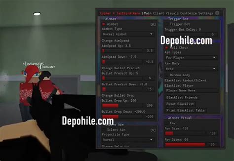 Roblox Jailbird Oyunu Aimbot Esp Script Menu Hilesi İndir 2022