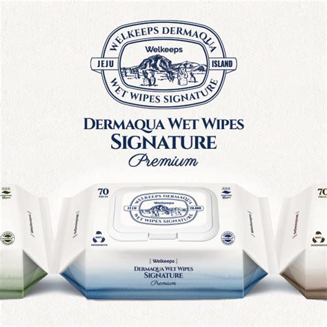 프리미엄 친환경 물티슈 패키지 디자인 의뢰 콘테스트