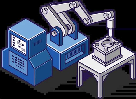 Best Cnc Machining Industry Illustration Download In Png And Vector Format