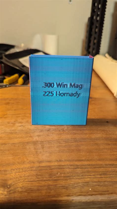 300 Win Case Remixed By Steadham11 Makerworld