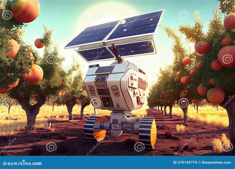 Ai Powered Robots Automate Manufacturing Processes Cartoon Vector 281828913