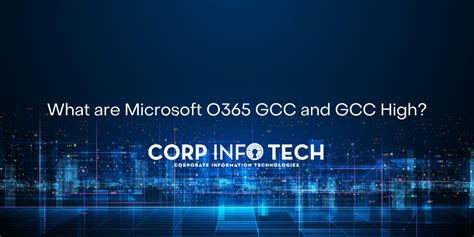 What Are Microsoft O365 Gcc And Gcc High