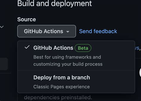 Docs Github Actions Doesnt Work Update To New Bits · Issue 4675