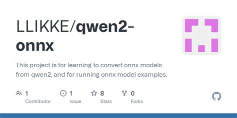 Github Llikkeqwen2 Onnx This Project Is For Learning To Convert