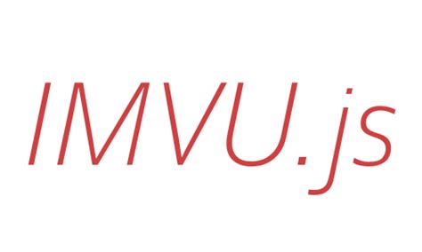 imvu js readme md at main · imvujs imvu js · github