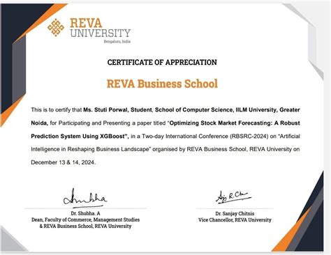 Ai Machinelearning Xgboost Stockmarketforecasting Research Innovation Conference