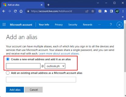 How To Change Your Outlook Email Address