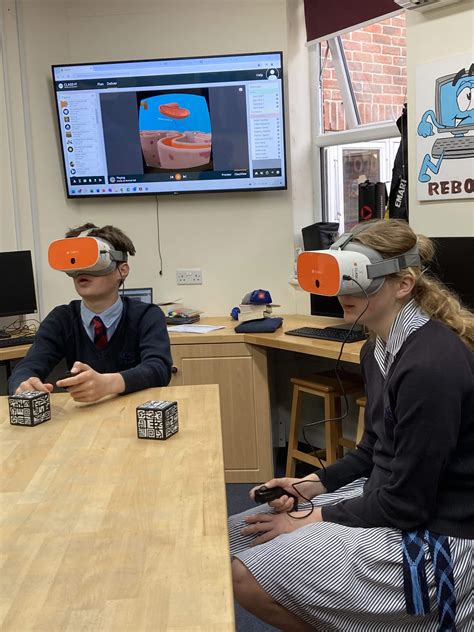 Virtual Reality In The Classroom Cheam School