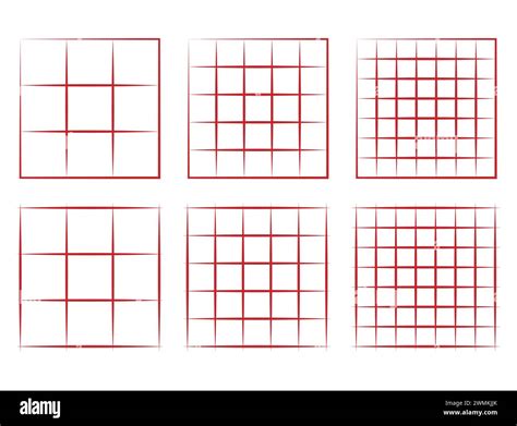 Horizontal Grid Lines In Graph Style Grid Shapes Vector Design Stock Vector Image And Art Alamy