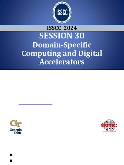 V30 Domain Specific Computing And Digital Accelerators Pdf Matrix