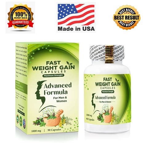 Buy Fast Weight Gain Capsules Advanced Formula For Men And Women