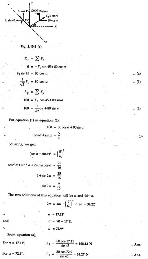 Solved Example And Practice Problems Magnitude Of Resultant