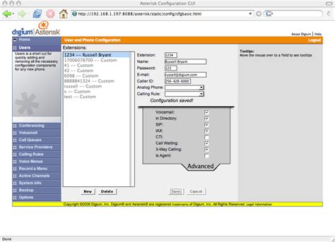 Nuevo GUI Para Asterisk El Canibal