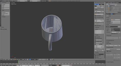 Blender для печатников Глава 10 Кружка моя я по тебе скучаю Практикум