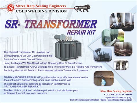Transformer Oil Leak Repair Kit Quick And Reliable Solution