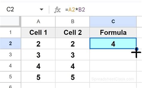 How To Multiply In Google Sheets Multiply Numbers Cells Columns Rows