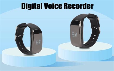 Digital Voice Recorder Watch Wristband Voice Activated Recorder Noise