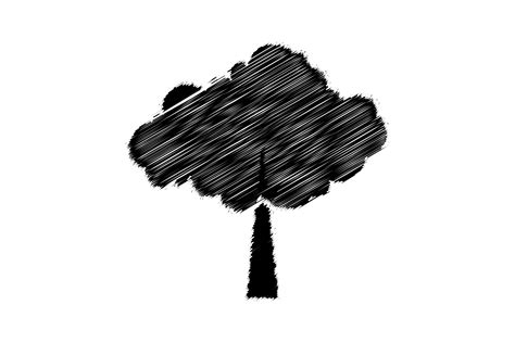 Spring Icon Simple Tree Silhouette Art Graphic By Myplumpystudio Creative Fabrica