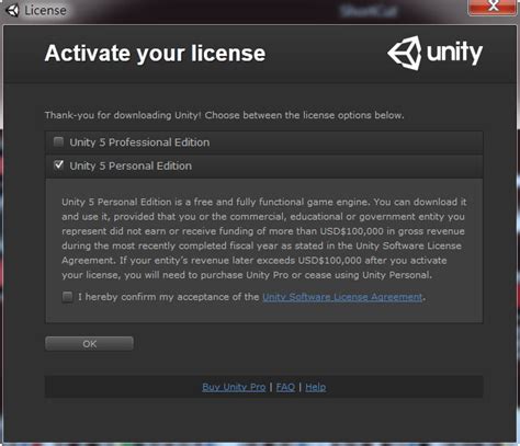 Unity Cloud Build Unity Personal Koptropical