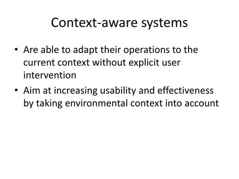 Ppt A Survey On Context Aware System Powerpoint Presentation Free Download Id 2442698